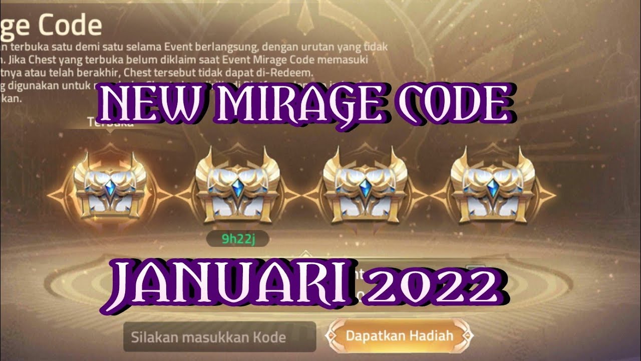 Mirage Code ML Adventure Terbaru Januari 2022 | Fase Keempat Terakhir ...