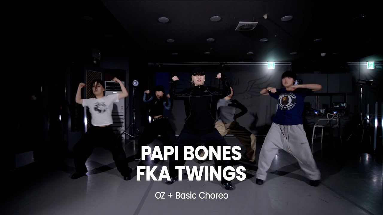 Fka Twings - Papi bones l OZ + Basic Choreo - YouTube