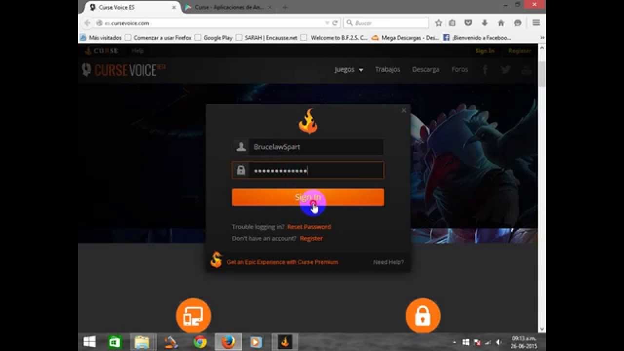 Curse Voice Programa para chatear por voz y texto via internet. - YouTube
