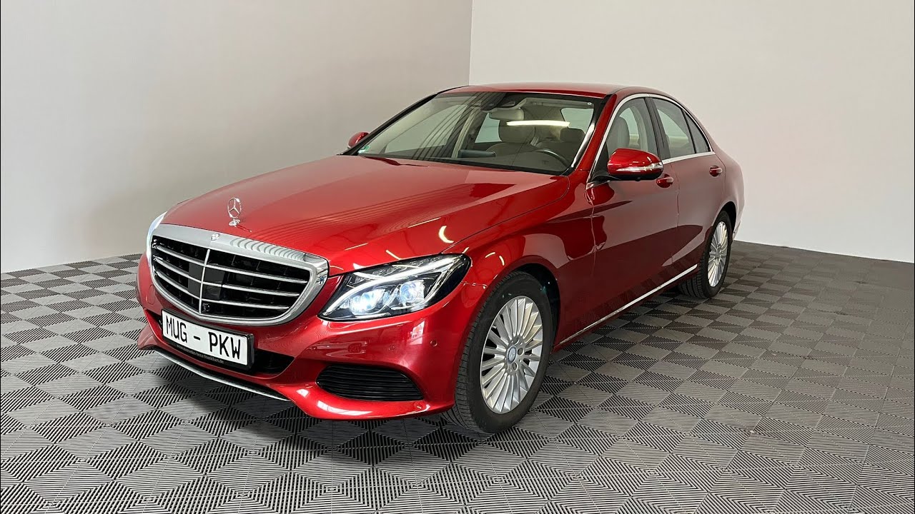 Mercedes-Benz C 250d Lim. 4Matic *ACC-LED-AHK-Burmester* - YouTube