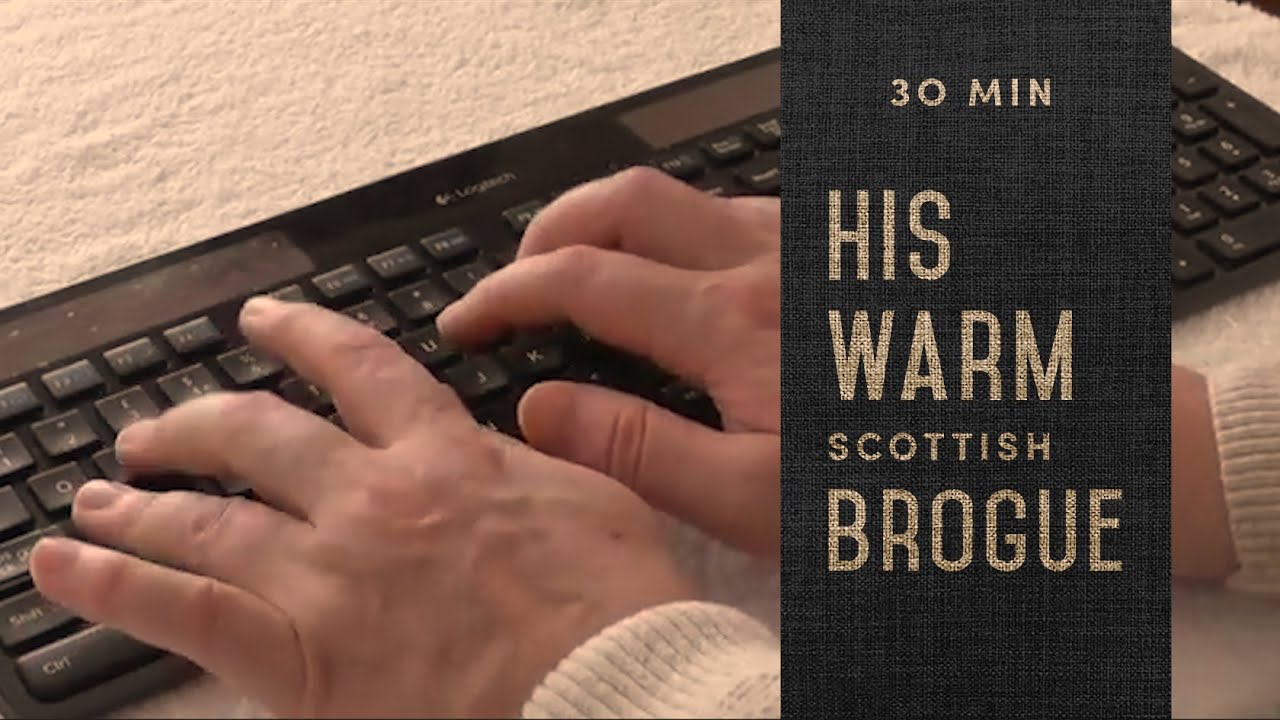 Relaxing Keyboard Review • 30 min // Unintentional ASMR // Man with ...