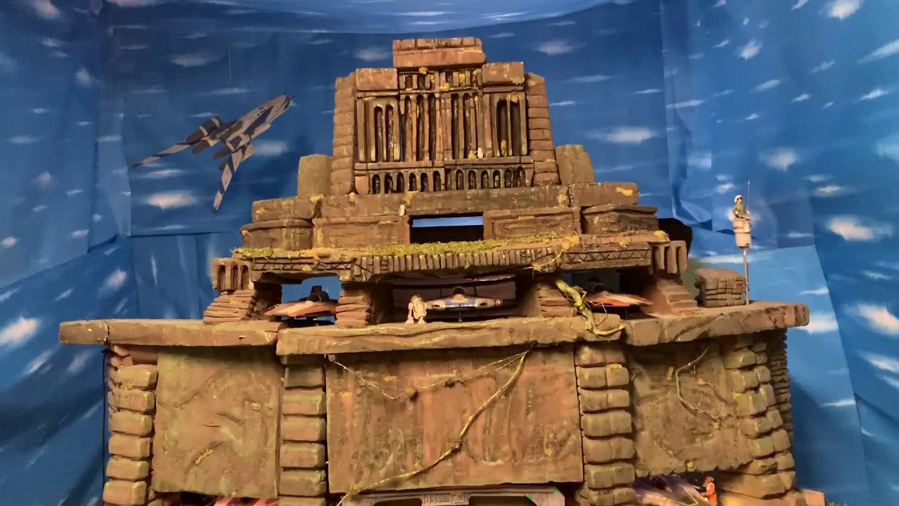 Bad Batch Customs #6 Yavin 4: Moon Base Diorama Video - YouTube
