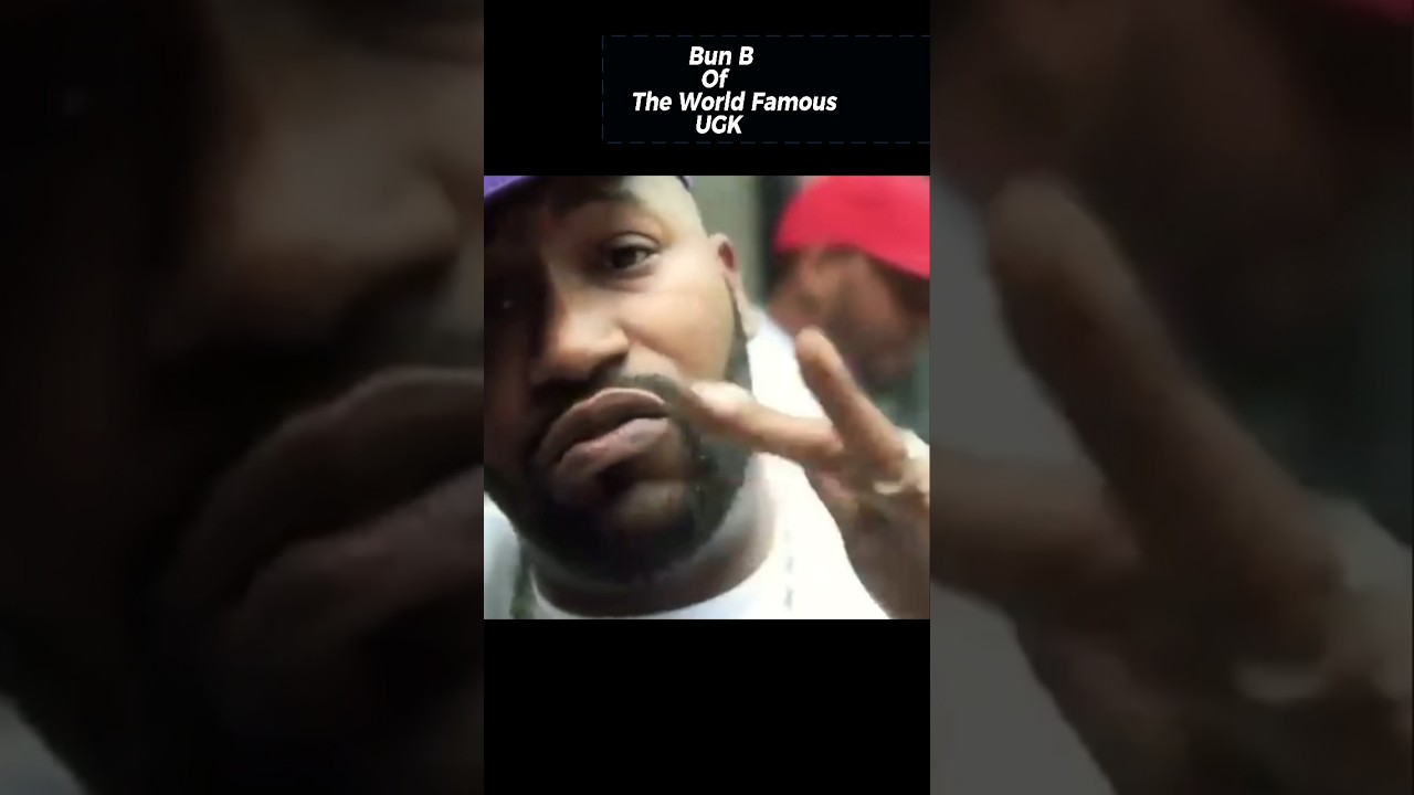 Bun B of The World Famous Rap Duo UGK - YouTube