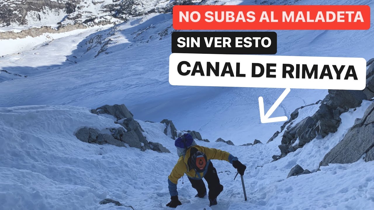 📍CANAL DE RIMAYA 👉(Maladeta INVERNAL🥶) - YouTube