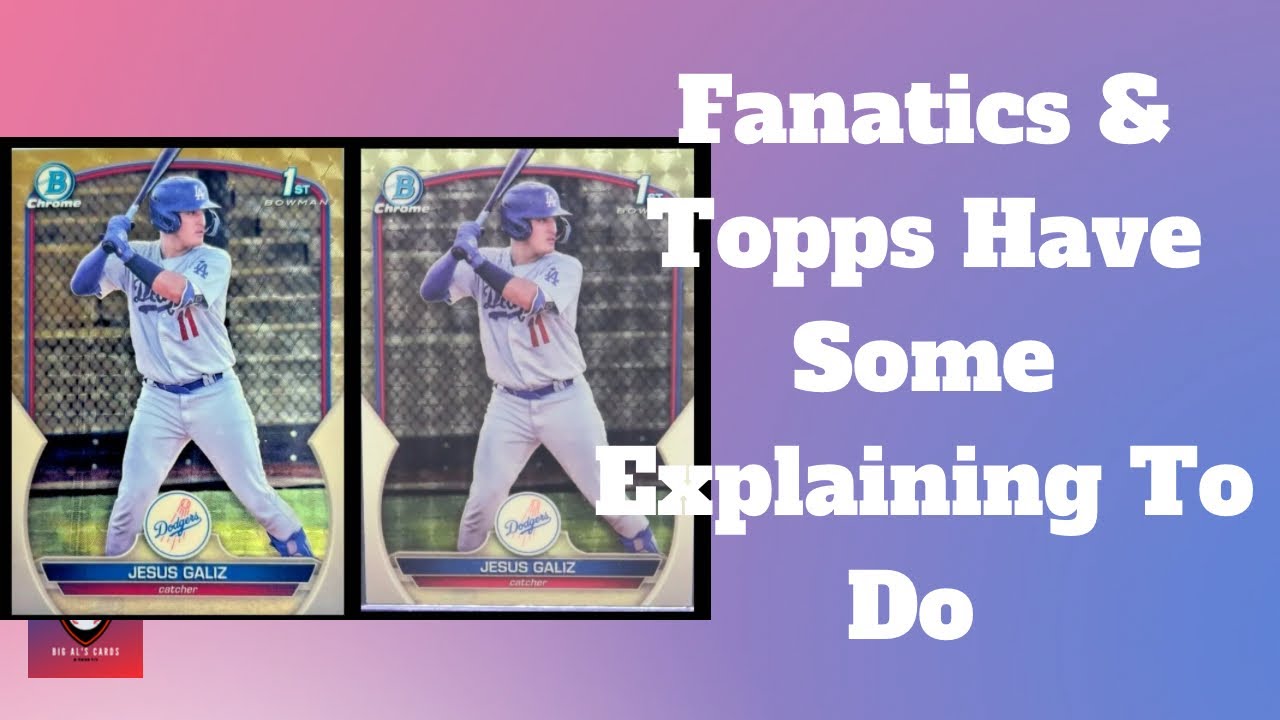 MULTIPLE 1/1s in Topps Products? Fanatics, Topps, & Rubin Have ...