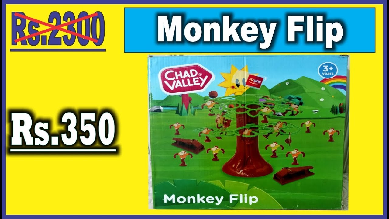 Monkey Flip Game | Branded Toy, Game, Puzzle @ JoyTime092 - YouTube