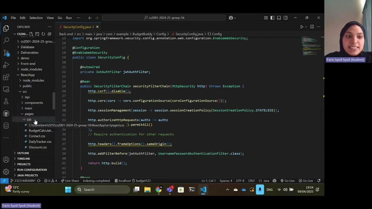 2323144 - CS2001 Year 2 Group Project - YouTube