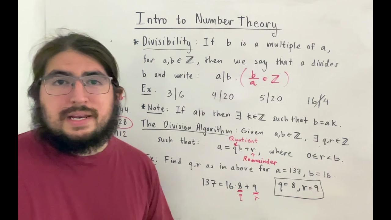 Introduction to Number Theory - YouTube