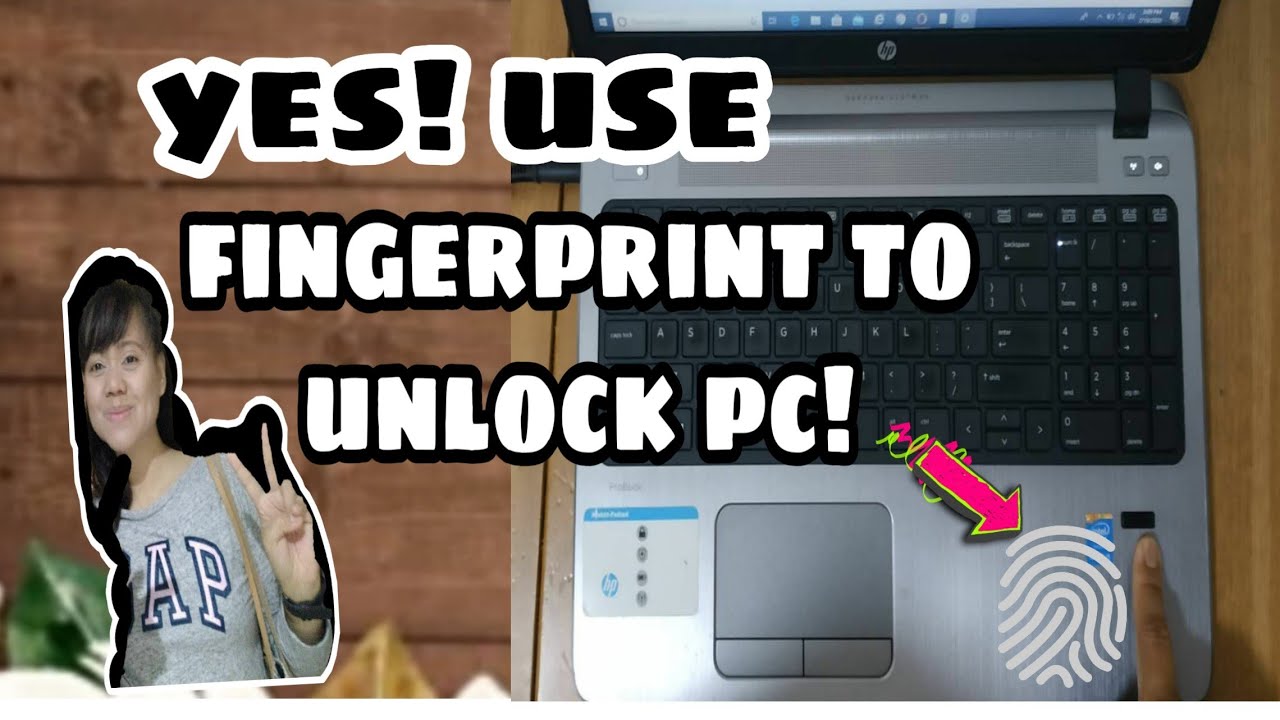 HOW TO UNLOCK YOUR PC-LAPTOP USING FINGERPRINT VERY EASY STEPS - YouTube