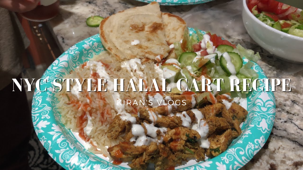 NYC Style Halal Cart Recipe | Pakistani Mom In USA - YouTube