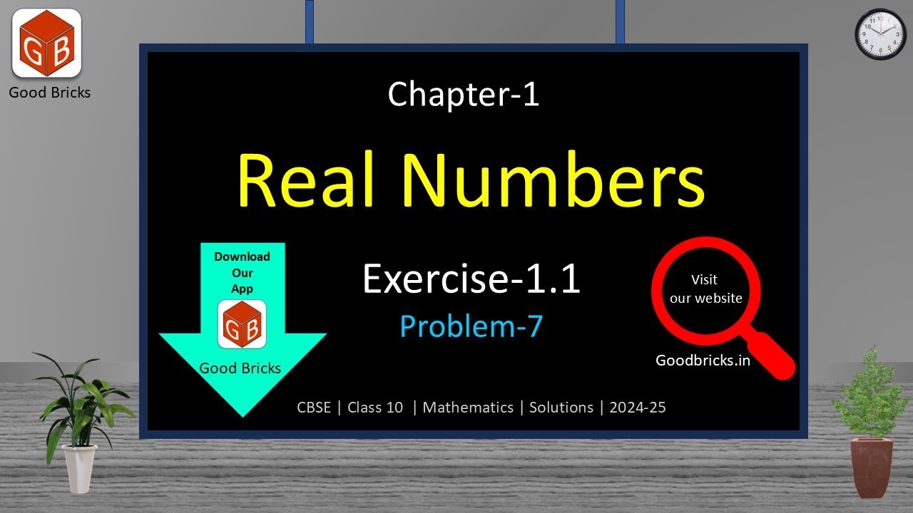 Exercise-1.1 | Problem-7 | Chapter-1| Real Numbers | CBSE |Class-10 ...