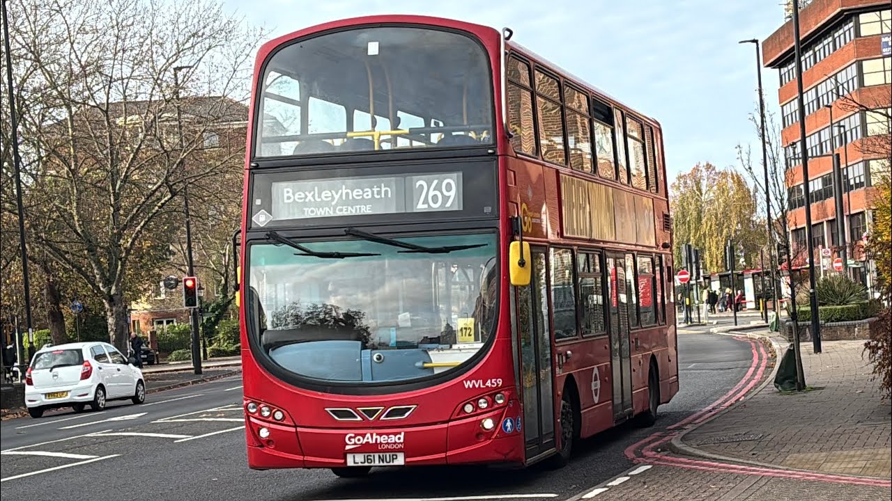 Volvo B9TL Wright Eclipse Gemini 2 London Central WVL459 LJ61NUP Route ...