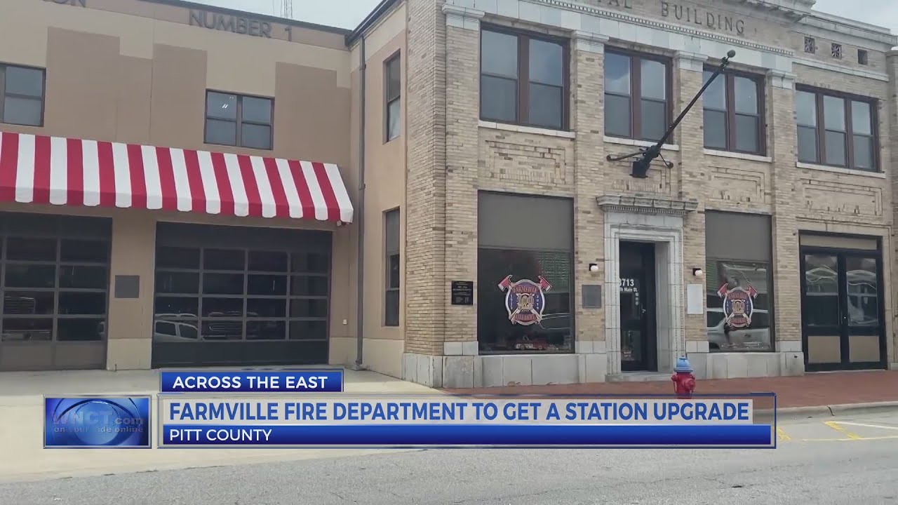 Farmville fire department to get station upgrade - YouTube