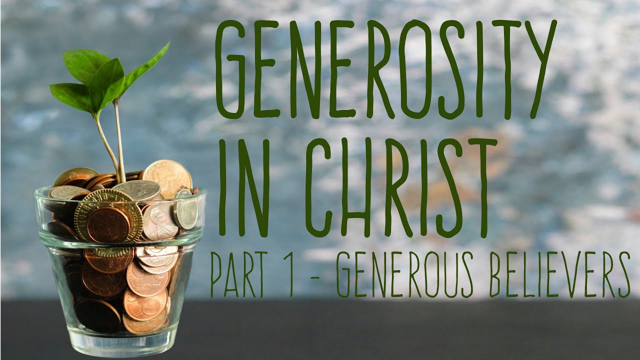 Nov 17 Sermon | Generous Believers | Twin City Bible Church - YouTube