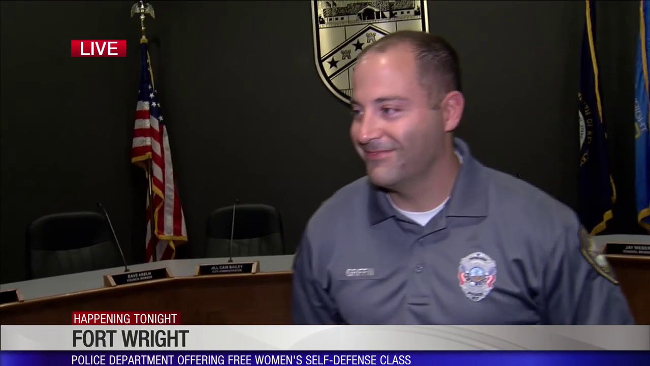 Fort Wright Police offer free self-defense classes for women - YouTube