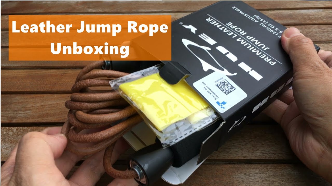 Leather Jump Rope Unboxing | Honest Product Review - YouTube