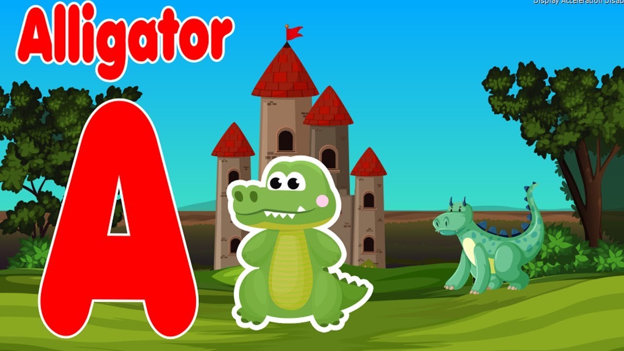 Phonics Song For Toddlers ABC Phonics Song A for Alligator Phonics ...