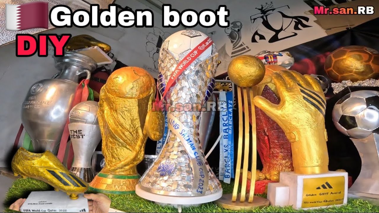 FIFA Golden boot Qata 🇶🇦DIY #fifa full videos 👉#mrsanrb - YouTube