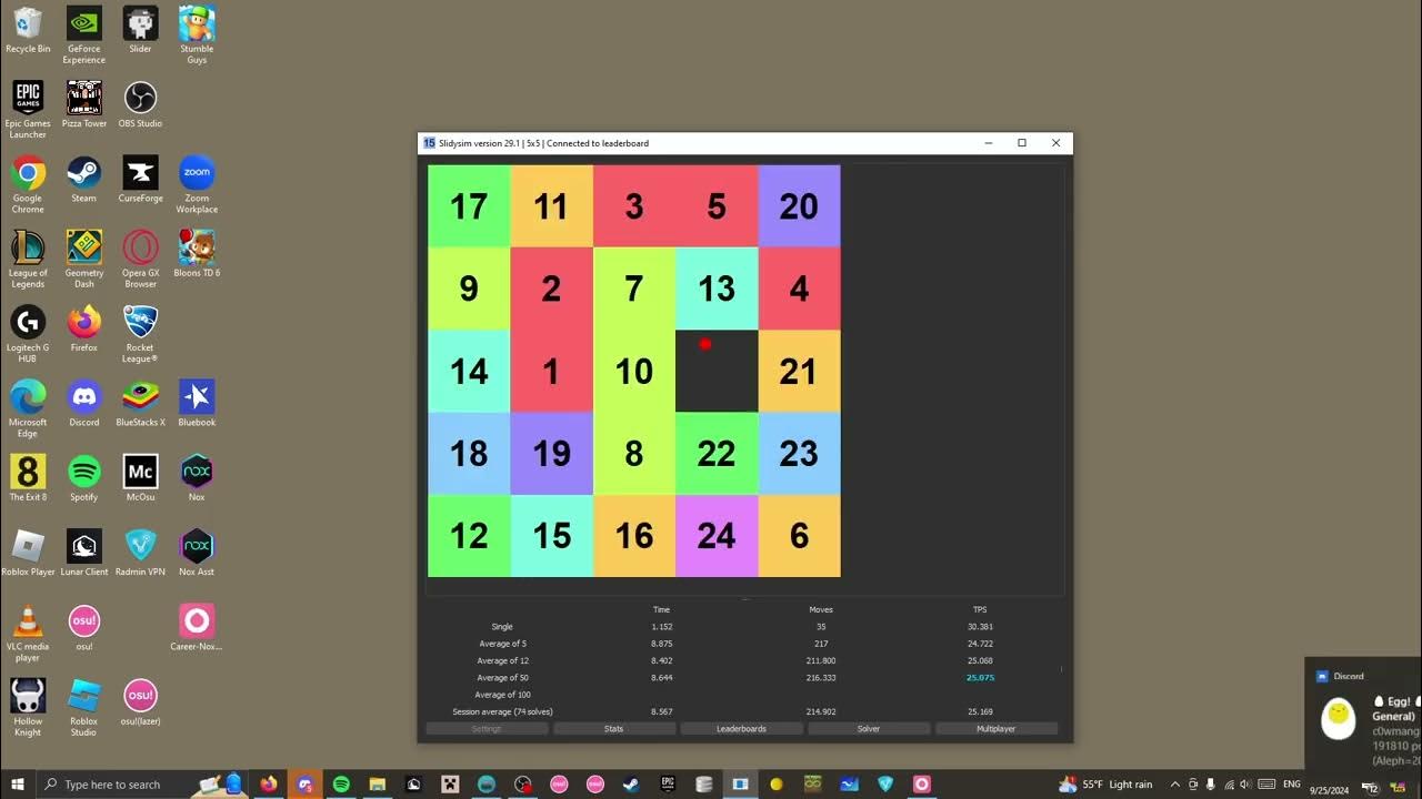 5x5 Sliding Puzzle 7 590 Ao12 PB YouTube 5x5-sliding-puzzle-7-590-ao12-pb-youtube