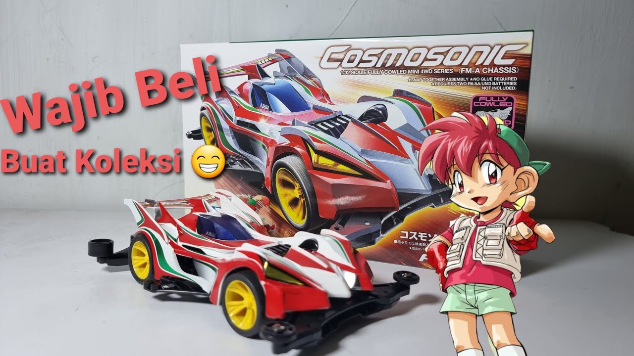 Tamiya CosmoSonic, Melengkapi Koleksi KIT dari SONIC Series | Unboxing ...