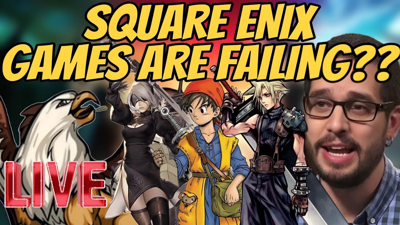 Why is SQUARE ENIX Games Failing suddenly🤔 - YouTube