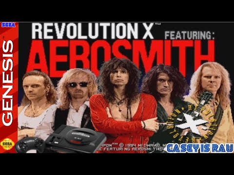 Revolution X Featuring Aerosmith - Sega Genesis Gameplay. - YouTube