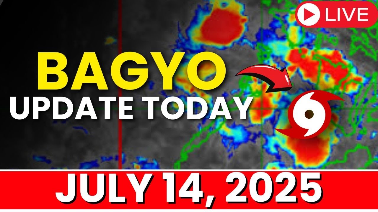 Bagyo Update Today July 14, 2025 | Low Pressure Area in the Philippines ...