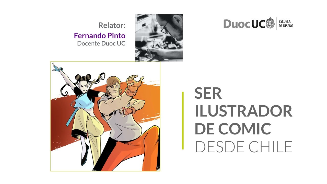 [Ciclo Ilustradores] Fernando Pinto: Ser ilustrador de cómic desde ...