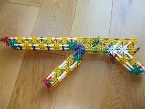 Knex AK-47 gun easy 5 mins to make - YouTube