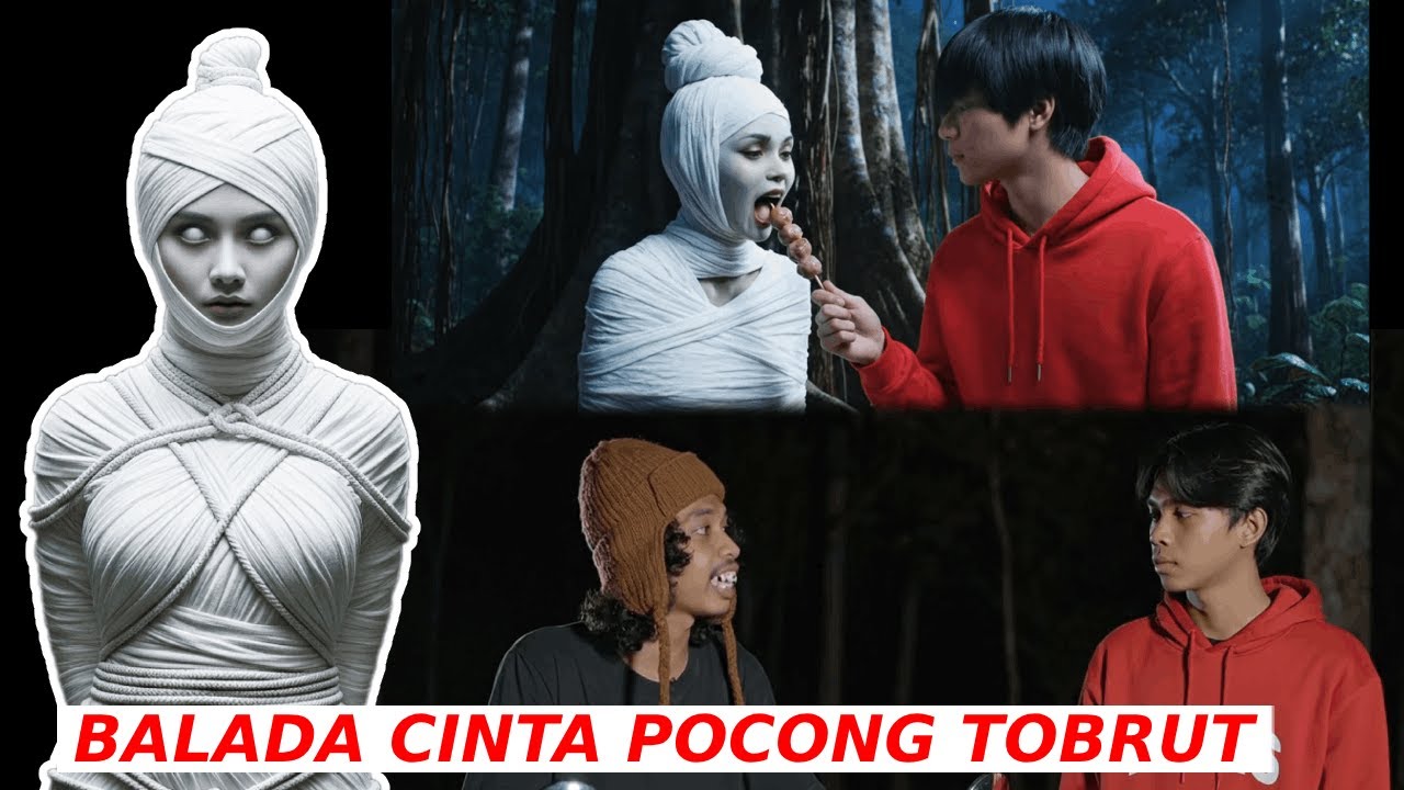 Kisah cinta pocong tobrut, Pocong seram, cerita horor lucu, cerita ...