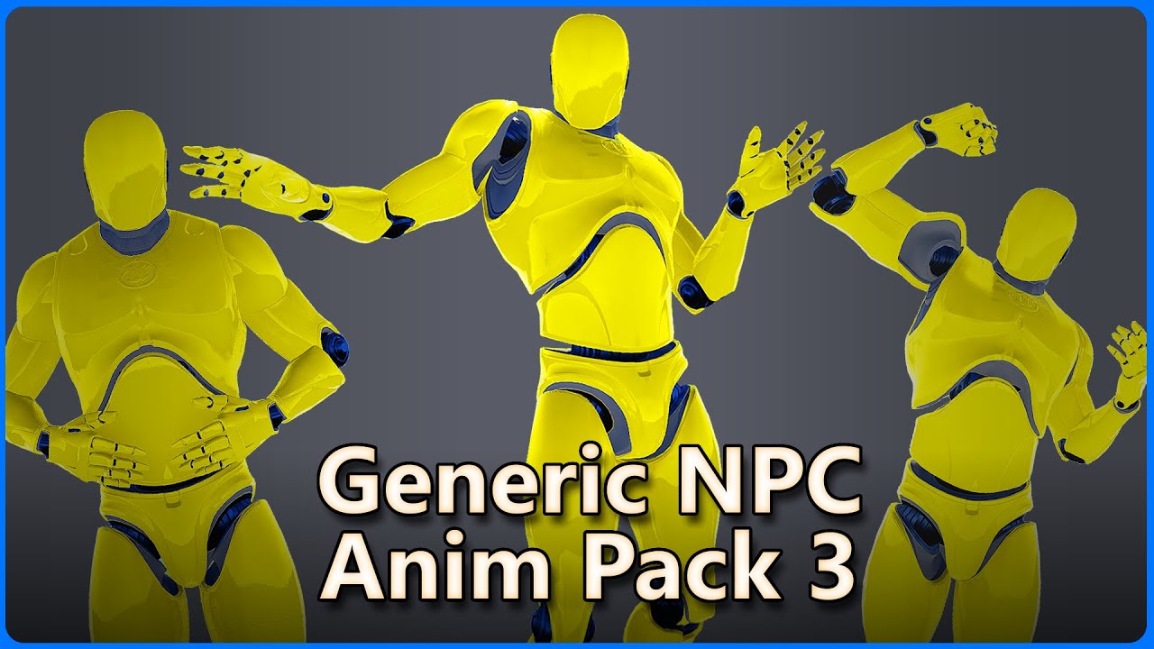 Generic NPC Anim Pack 3 - YouTube