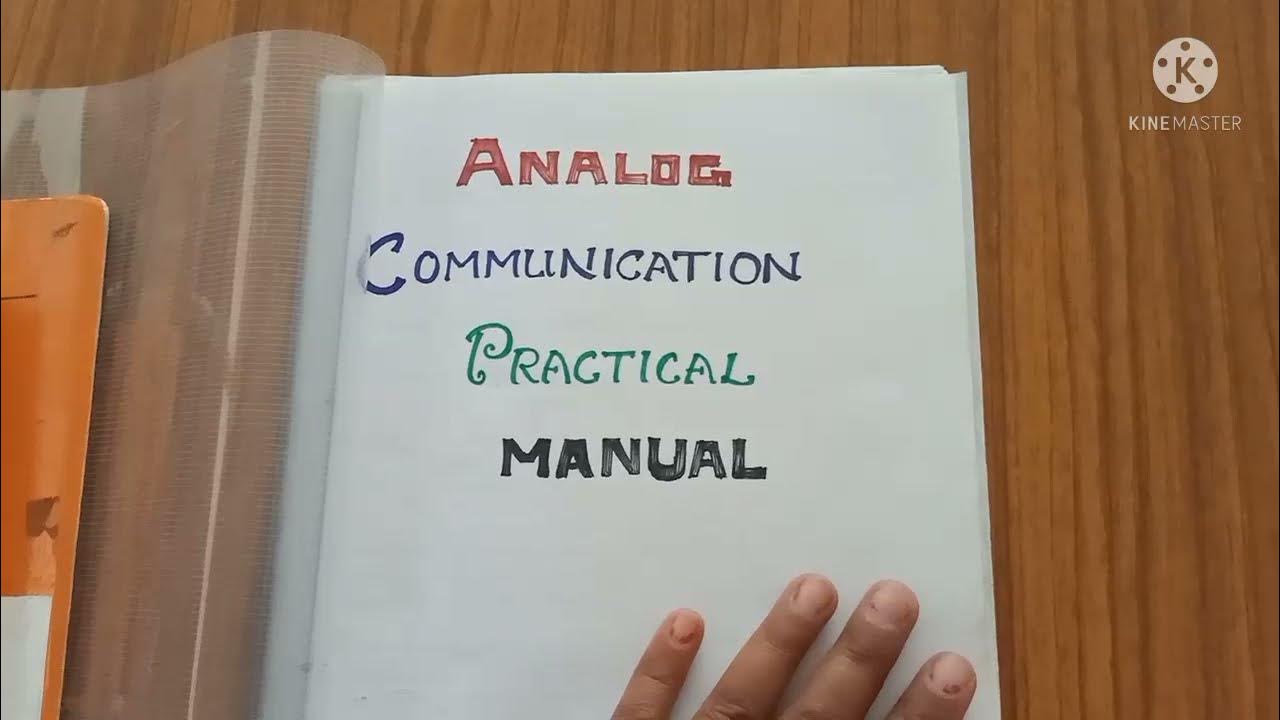 How to make Lab Experiment File (Sample file) for Communication ...