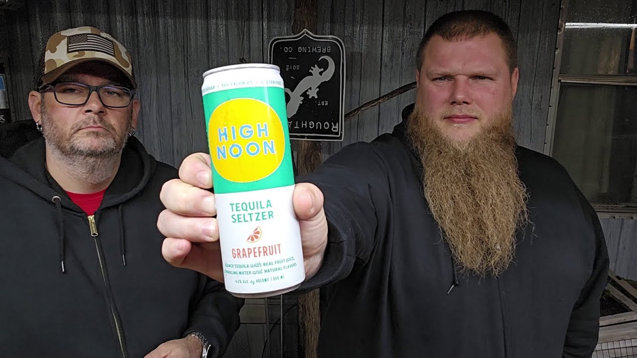 High Noon - Grapefruit Tequila Hard Seltzer Review - YouTube