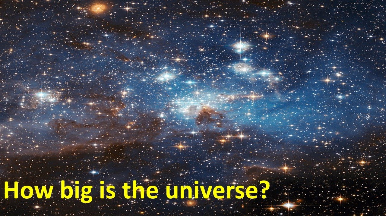 How big is the universe | A comparison starting from Earth to the ...