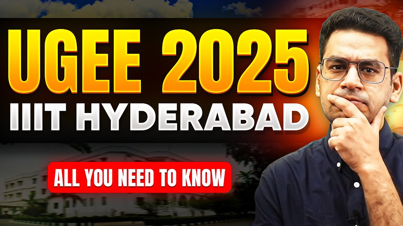 UGEE 2025 IIIT Hyderabad | CUTOFF | Test Series | MathonGo | Anup Sir ...