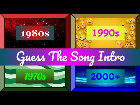 Guess the Song by the Intro #3: Music Quiz (1950s to 2020s) - YouTube