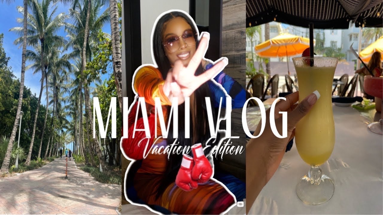 MIAMI VLOG - Weekend trip, travel vlog, beach, boat, and solo. - YouTube