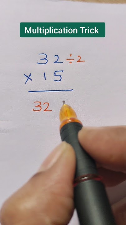 Multiplication Trick#shorts#maths#ytshorts#shortsfeed#mathematics#multiplication#mathstricks# ...