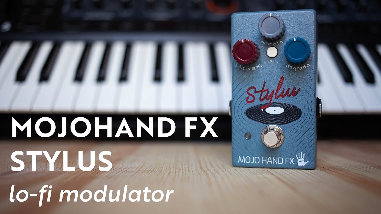 Mojohand FX Stylus lo-fi modulator - synth demo - YouTube