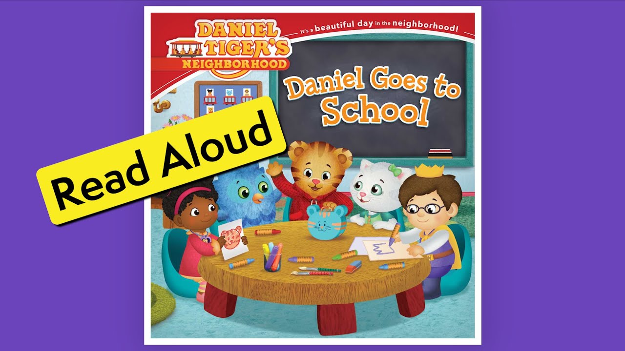 Daniel Goes to School (Read Aloud) Daniel Tiger's Neighborhood - YouTube
