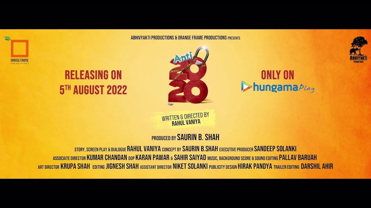 ANTI 2020 | Official Trailer | Hungama Play | 5th August 2022 | - YouTube