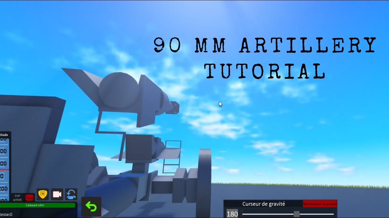 Plane crazy | 90mm artillery tutorial - YouTube