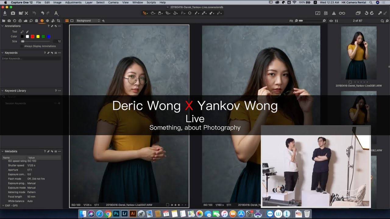 Deric Wong X Yankov Wong （廣東話Live) Something, about Photography... - YouTube