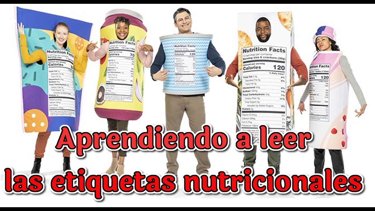 Aprendiendo a leer etiquetas nutricionales. / Nutrition Facts.🤔 - YouTube