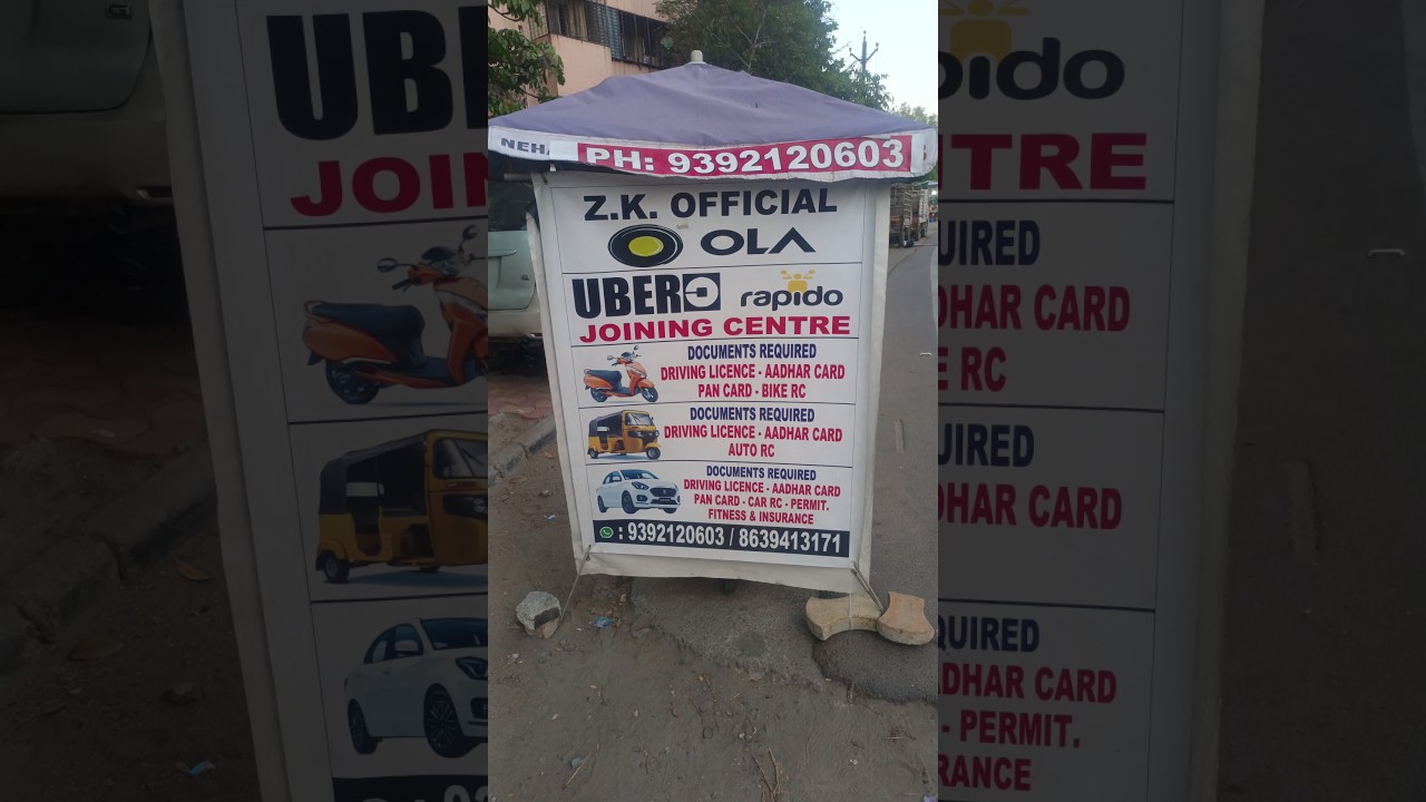 How to uber attachment online ola attached #ubermoto #uber #uberdriver ...