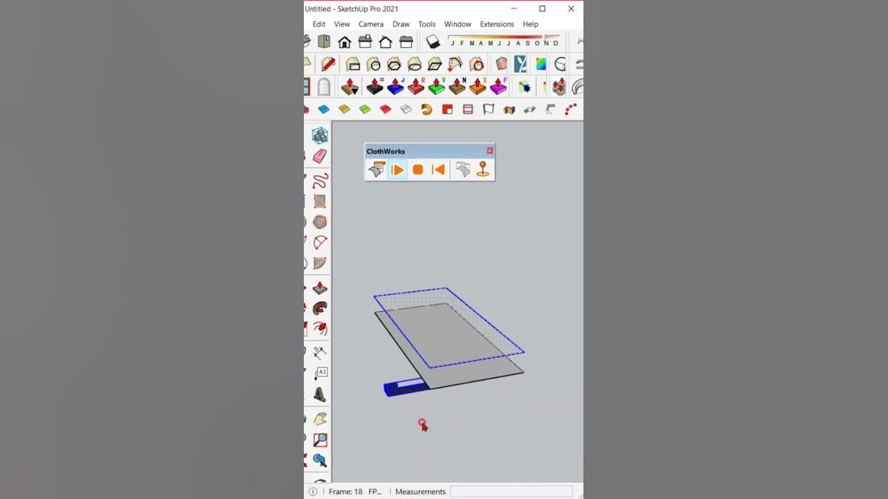 Clothes Worksketchup Toturialsketchupsketch Sketchuppluginsdesignvisualizeviralshorts