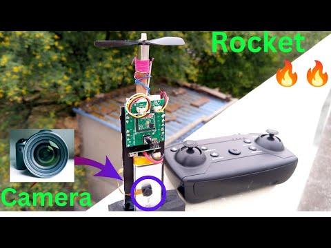 How to make Rocket with camera 📸📸🔥🔥 Remote control Rocket 🔥🔥🎥😲😲 How to ...