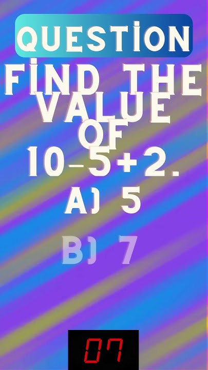 "Can You Solve These Tricky Math Questions? 🔢" 8 - YouTube