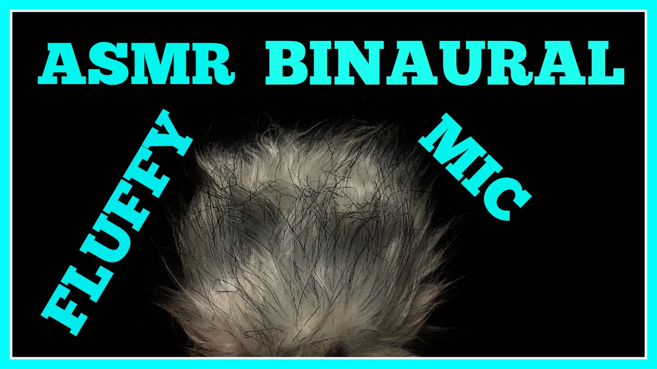 ASMR BINAURAL FLUFFY MICROPHONE GENTLE TOUCHING FOR TINGLES - YouTube
