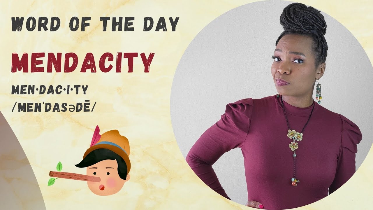 Mendacity Definition: Word of the Day with an Author | Relationship ...